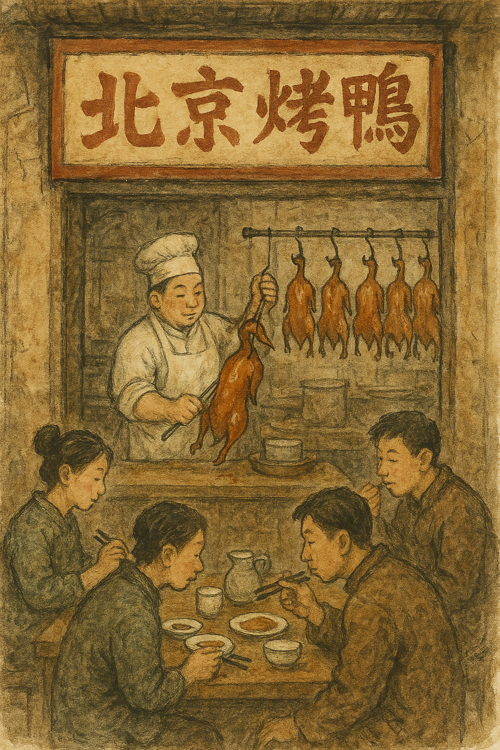 Wie isst man peking-ente: empfehlung für ein restaurant